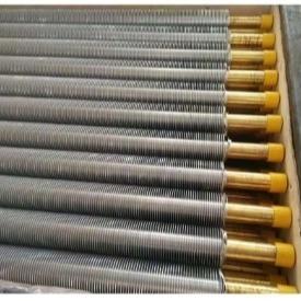China DELLOK L Type Wound Finned Tube - 260°C Max Temperature, Aluminum/Copper Materials for Heat Exchangers for sale