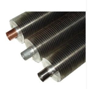 China DELLOK LL Type Finned Tube for Steam Coils 180°C Aluminum Copper for sale