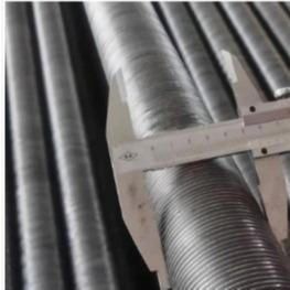 China DELLOK Carbon Steel KL Finned Tube 260°C Knurled Aluminum Heat Exchanger for sale
