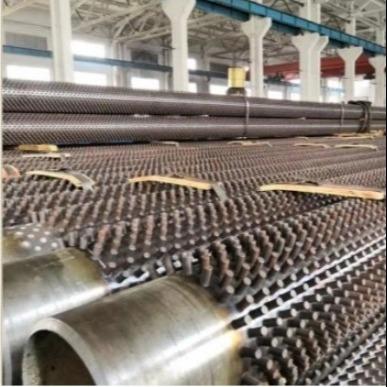China DELLOK High Pressure Boiler Carbon Steel Studded Tube 25-273mm OD with 90%+ Welding Rate for Enhanced Heat Transfer for sale