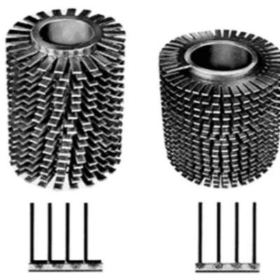 China DELLOK Serrated Finned Tube Spiral Cooling Tube 19-273mm OD Aluminum Copper Steel for sale