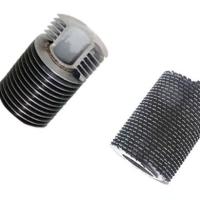 China DELLOK Spiral Serrated Fin Tube 18m Max Length 16mm Fin Height Aluminum Copper Steel for sale
