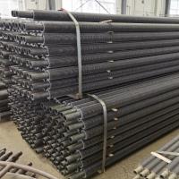 China DELLOK Welded Helical HFW Spiral Serrated Finned Tube 18m Max Length 16mm Fin Height for Heat Exchanger for sale