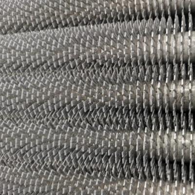 China DELLOK Welded Helical HFW Spiral Serrated Finned Tube 18m Max Length 16mm Fin Height for Heat Exchanger for sale