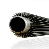 China DELLOK Stainless Steel U Longitudinal Finned Tube 12-273mm OD with 1U-36U Fin Configuration for sale