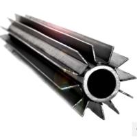 China DELLOK ASTM Carbon Steel U-Shaped Longitudinal Finned Tube 16-273mm Size with 4-38mm Fin Height for Heat Exchangers for sale