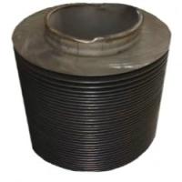 China DELLOK Laser Welded Finned Tube Cross Flow Heat Exchanger 8-50mm OD 12m Length for sale