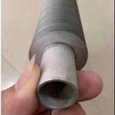 China Custom Stainless Steel Laser Welded Finned Tube Coil for Heat Exchanger 8m Length for sale