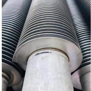 China DELLOK Laser Welded Stainless Steel Finned Tube Coil for Heat Exchanger 8m Length for sale