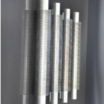 China DELLOK Carbon Steel Laser Welded Fin Tube Coil 12mm Base Tube High Precision for sale