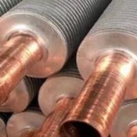 China 0.6mm Extruded Fin Tube with Copper Core and Aluminum Fins - 12mm to 50.8mm OD, 3000m Daily Capacity for sale