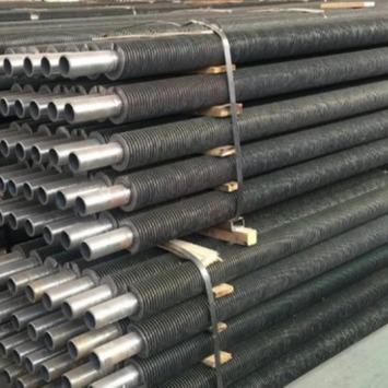 China DELLOK High Frequency Welded Spiral Finned Tubes Seamless Steel Heat Dissipation 12 Million Meters Annual Capacity for sale