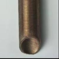 China DELLOK Extruded Copper Low Finned Tubes Heat Exchanger 12mm to 25mm OD for sale