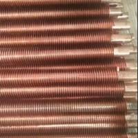 China DELLOK Copper Extruded Fin Tube OD 16-273mm for Refrigerator Evaporator Compressor for sale