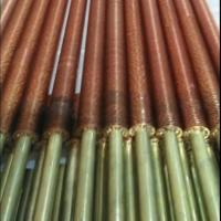 China DELLOK Copper Stainless Steel Finned Tube with Aluminium Spiral L/LL/KL Fins 38-219mm OD for sale