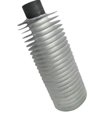 China DELLOK Aluminium Finned Tube 18m Max Length 16mm Fin Height for Heat Exchanger for sale