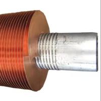 China DELLOK Extruded Fin Tube Heat Exchanger Customizable No Length Limit 1-6 Fins CE for sale