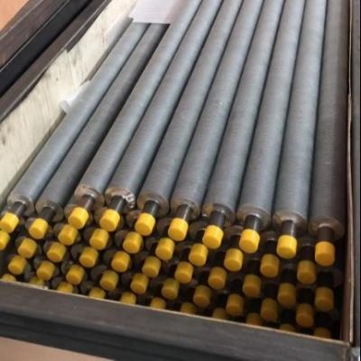 China DELLOK Custom Extruded Fin Tube for Heat Exchangers Finnumber 1-6 Solid Fins CE Certified for sale