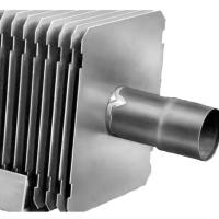 China DELLOK L Finned Tube X46cr13/4Cr13 Aluminum Fins 1 Inch Height 10 FPI for sale