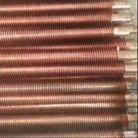 China DELLOK Low Fin Tube 0.5mm Wall Thickness Custom Fin Space Extruded Carbon Steel for sale