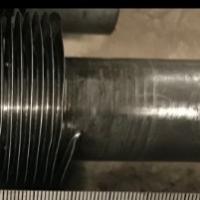 China DELLOK Low Fin Tube 0.5mm Wall Thickness Custom Fin Space Extruded Carbon Steel for sale