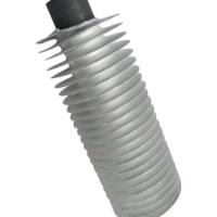 China DELLOK Low Fin Tube 8-51mm Bare Tube OD Custom Fin Space Embedded Fin Tube Machine for sale