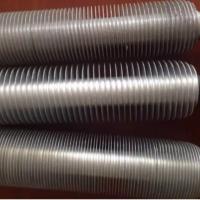 China DELLOK Square Tube Fin And Tube Heat Exchanger Solid Fins Industrial -50C to 300C 1000mm for sale