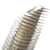 China DELLOK Extruded Fin Tube Carbon Steel 1000mm Length for Heat Exchanger Welding Machine for sale