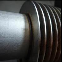 China Extruded Fin Tube 1000mm Length Cold Rolling Process for Heat Exchanger Systems for sale