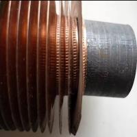 China DELLOK Aluminum Heat Exchanger Fin Tubes 12mm-50.8mm OD Corrosion Resistant for Wolverine for sale