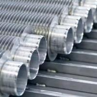 China DELLOK Stainless Steel Fin Tube 304 316 Width 1000-2000mm 10 FPI Heat Exchanger for sale