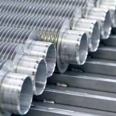 China DELLOK Stainless Steel Fin Tube 304 316 Width 1000-2000mm 10 FPI Heat Exchanger for sale
