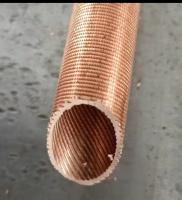 China DELLOK Stainless Steel Fin Tube 10 Fins Per Inch Seamless 7000 Meters Daily Capacity for sale