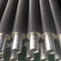 China DELLOK Extruded Fin Tube Machine 4mm-15mm Tube Thickness Black Coating Protection for sale
