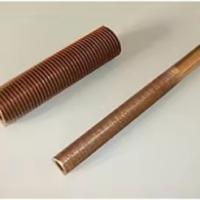 China DELLOK Embedded Fin Tube Aluminum Copper -40°C to 400°C Carbon Steel Heat Exchanger for sale