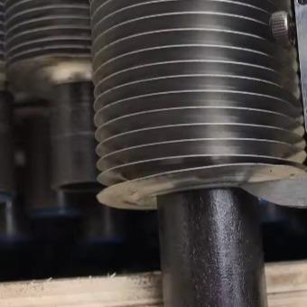 China DELLOK Carbon Steel Embedded Fin Tube 0.3-1.2mm Pressure 1.0-4.0MPa Temperature -40°C to +400°C for sale