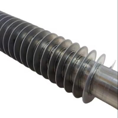 China DELLOK Carbon Steel Extruded Fin Tube 19mm OD Welding Punching Cutting Services for sale