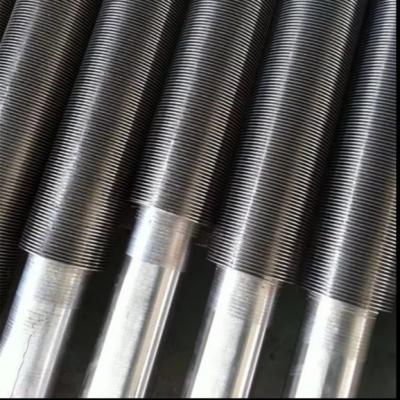 China Carbon Steel Fin Tube OD 19mm Custom Welded Extruded Fins 16-40 Fins per Tube for Heat Exchanger for sale