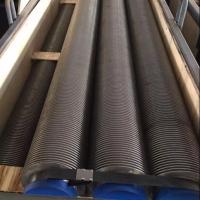 China Copper Embedded Fin Tube 0.3-1.2mm Thickness 2.5-20mm Fin Spacing 16-63mm OD for sale