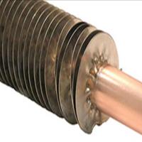 China DELLOK Embedded Fin Tube 1.65mm Wall Thk 2.5-20mm Fin Spacing Heat Transfer for Heat Exchanger for sale