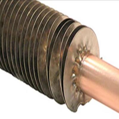 China DELLOK Embedded Fin Tube 1.65mm Wall Thk 2.5-20mm Fin Spacing Heat Transfer for Heat Exchanger for sale