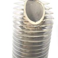 China DELLOK Embedded Fin Tube Heat Exchanger Aluminum Copper 16-63mm OD Welded Edge for sale