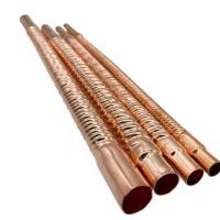 China DELLOK Embedded Fin Tube Carbon Steel Stainless Steel Copper Aluminum 200℃ 16-63mm OD for sale