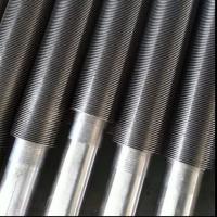 China DELLOK Embedded Fin Tube Carbon Steel Stainless Steel Copper Aluminum 200℃ 16-63mm OD for sale