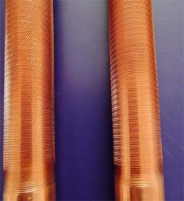 China DELLOK Low Fin Tube OD 3-25mm 0.5mm Wall Hydro Pneumatic Test High Heat Transfer for sale