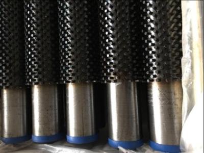 China DELLOK Horizontal Polishing Silver Studded Tube HB220-280 Hardness, Up To 1200°F Temperature Range for Industrial Filtration for sale