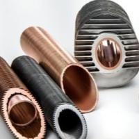 China Extruded Aluminium Low Fin Tube 0.5mm Wall 3-25mm OD Hydro Pneumatic Tested for sale