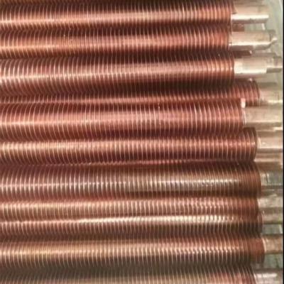 China DELLOK Extruded Low Fin Tube 8-51mm OD Anodized High Heat Transfer for sale