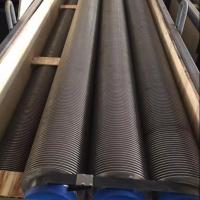 China DELLOK Low Fin Tube 0.5mm Wall Custom Voltage Extruded Aluminum Fins for Heat Exchangers for sale