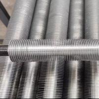 China DELLOK High Frequency Weld HFW Solid Fin Tube ASTM A53 Grade B 16-108mm for sale
